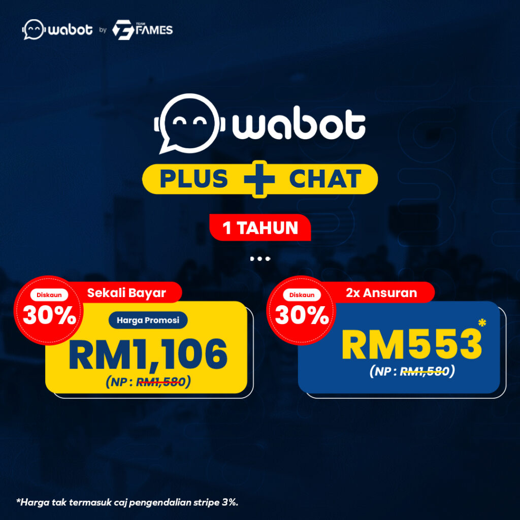 Special Offer Masterclass Whatsapp Chatbot x ChatGPT (Online) - Team Fames