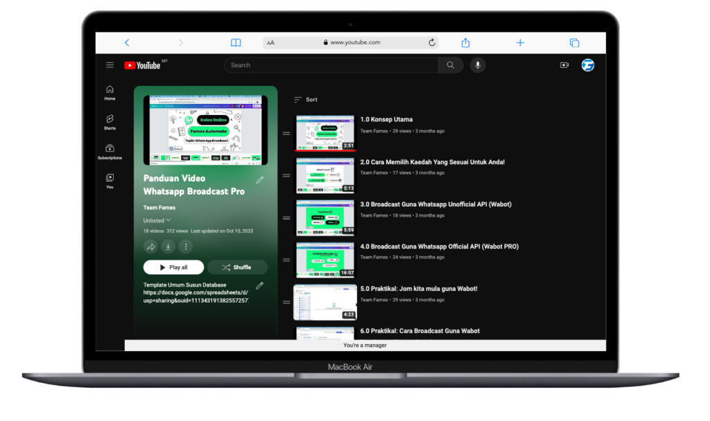 Promosi Fatomate Membership - Team Fames